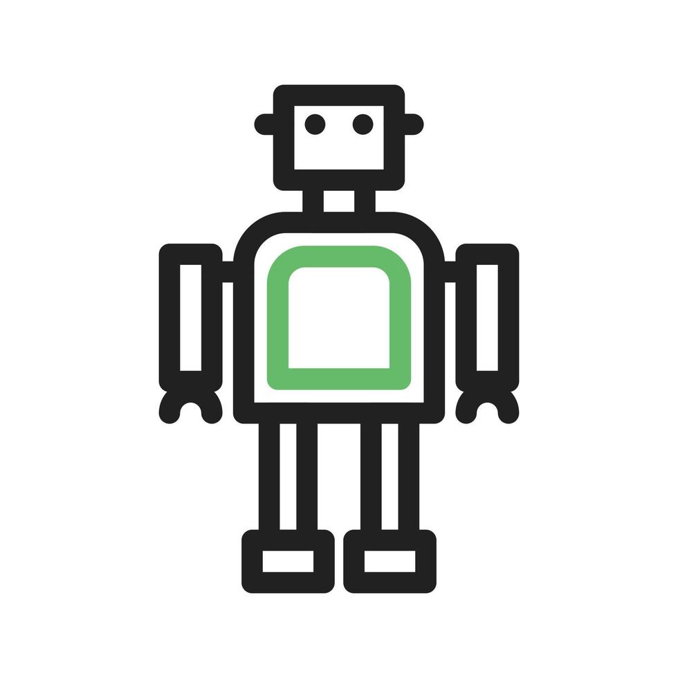 Robotics Line Green and Black Icon 9691522 Vector Art at Vecteezy