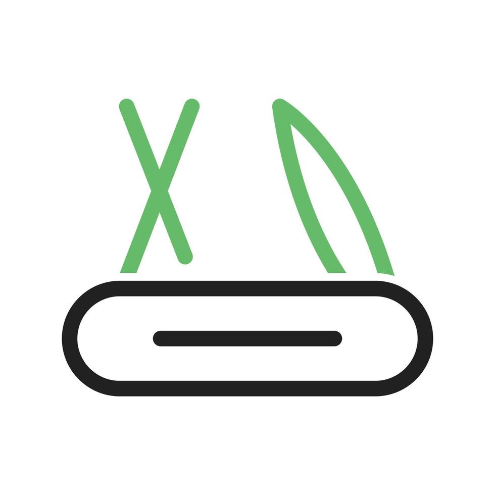 Penknife Line Green and Black Icon 9691547 Vector Art at Vecteezy