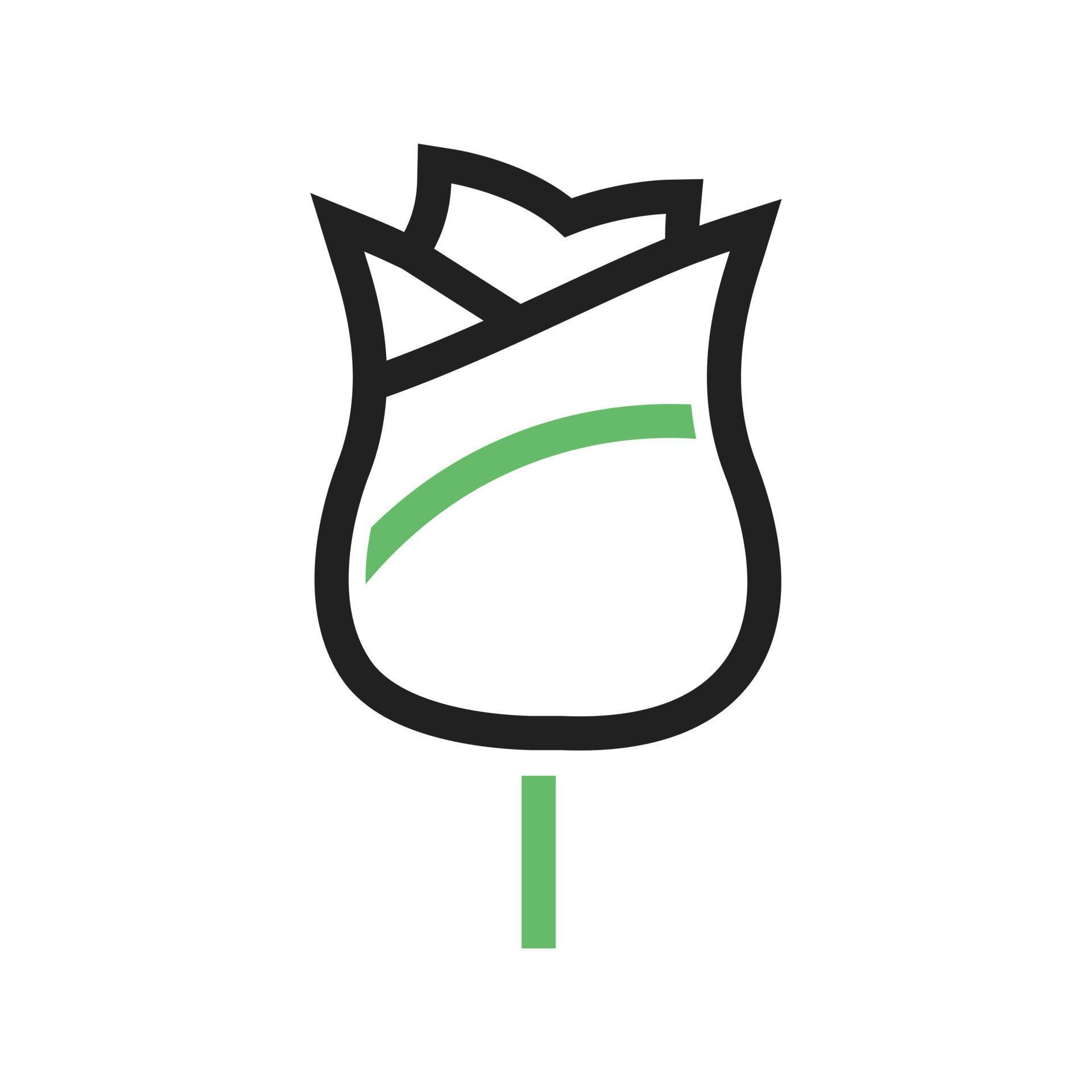 Flower Line Green and Black Icon 9693151 Vector Art at Vecteezy