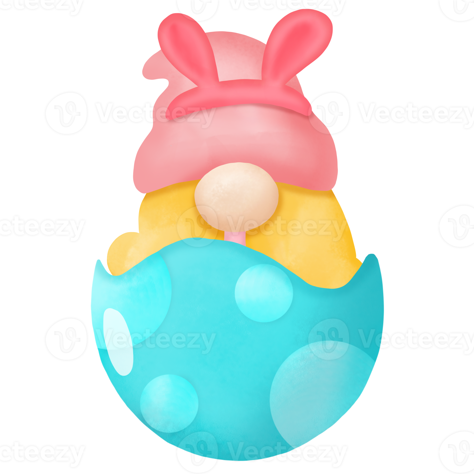 Gnomes Easter Watercolor Clipart 9693924 Png