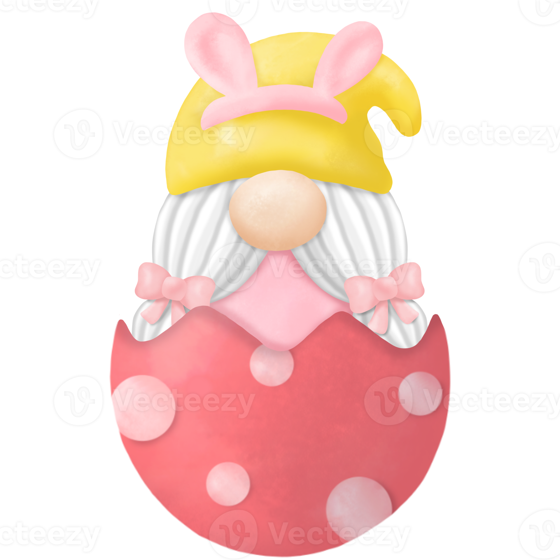 Gnomes Easter Watercolor Clipart 9694133 Png