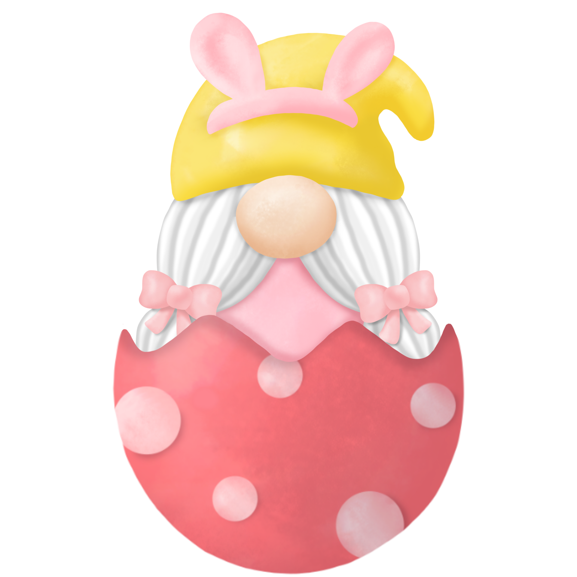 Gnomes Easter Watercolor clipart 9694133 PNG