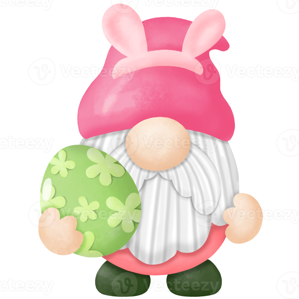 Gnomes Easter Watercolor Clipart 9694138 Png