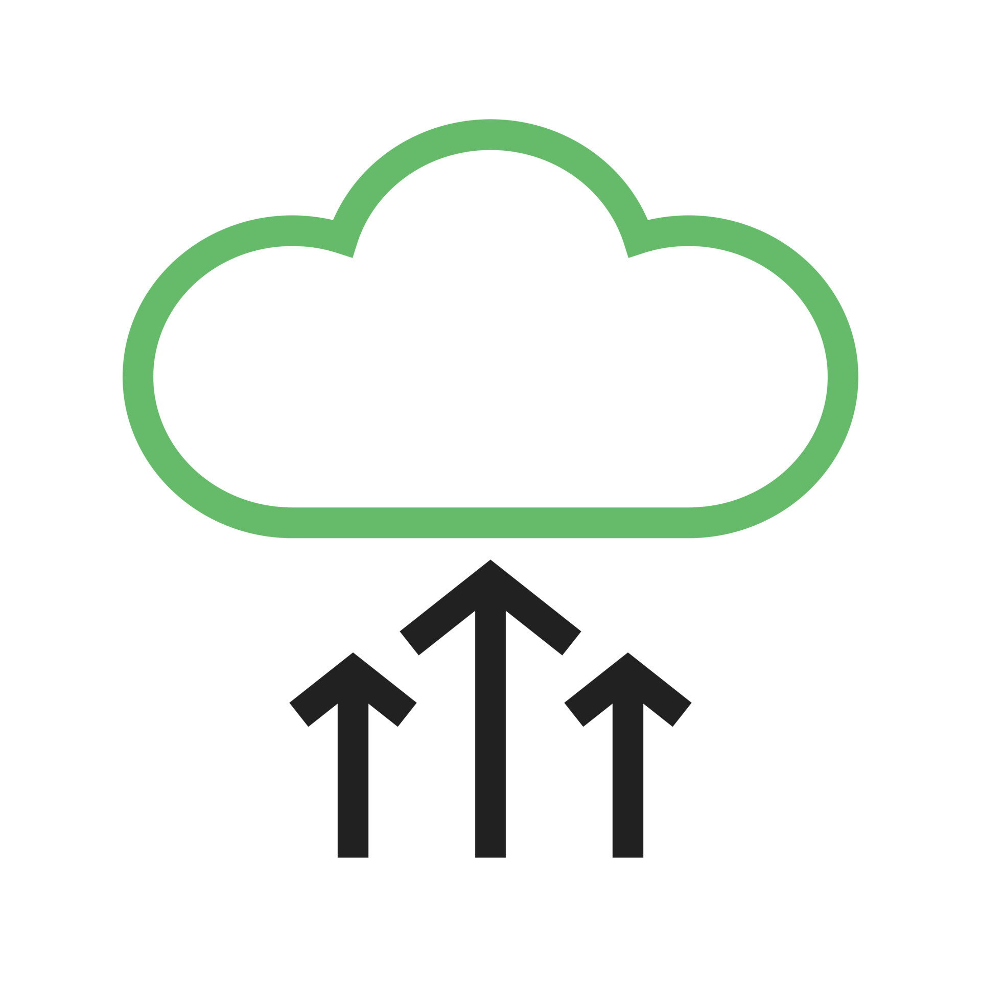 Cloud Upload Progress Line Green and Black Icon 9696918 Vector Art at ...