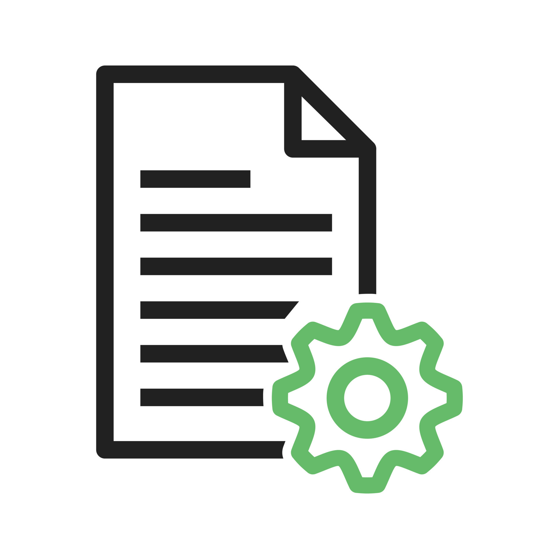 Document Settings Line Green and Black Icon 9696946 Vector Art at Vecteezy