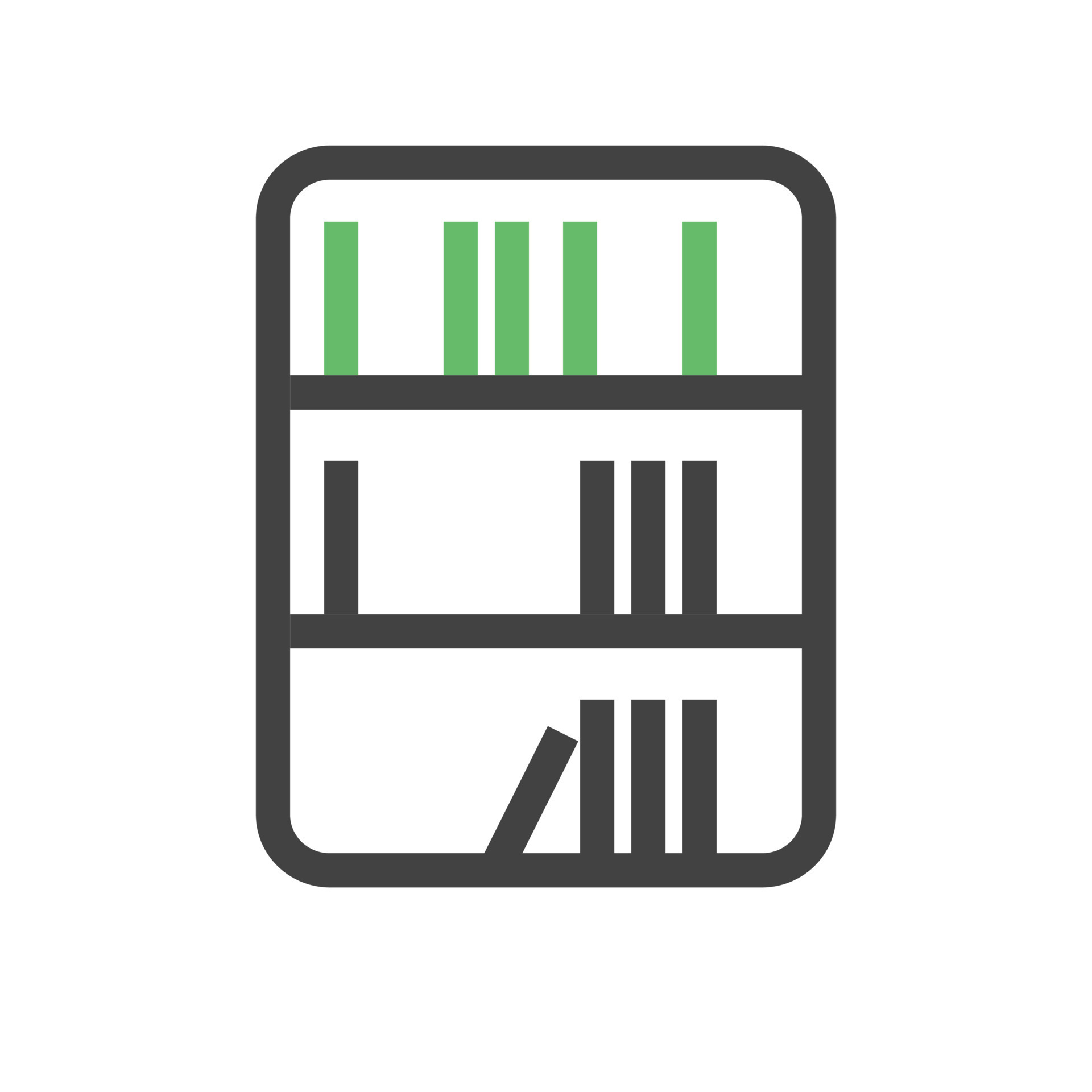 Library Line Green and Black Icon 9700669 Vector Art at Vecteezy