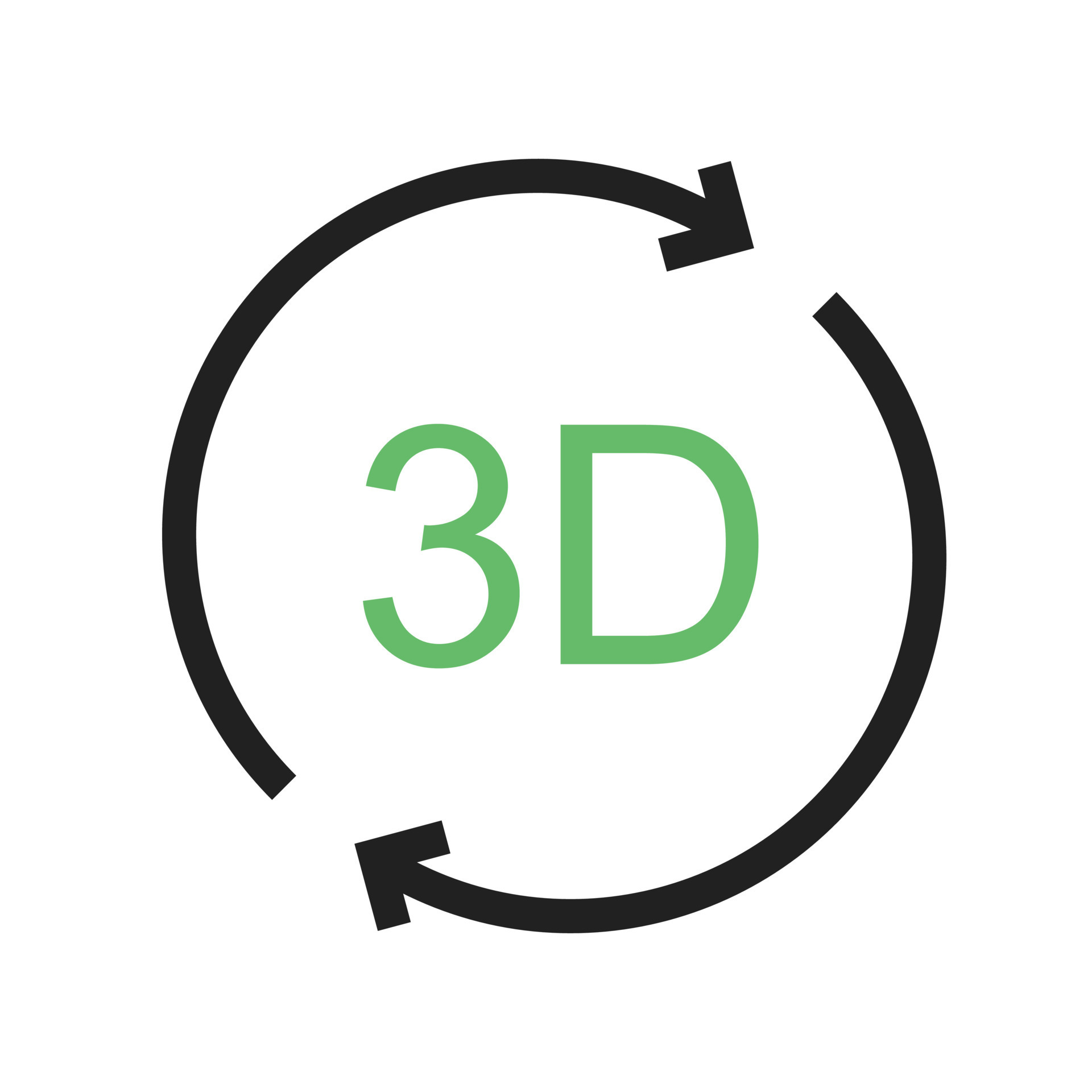 3d Rotate Icon