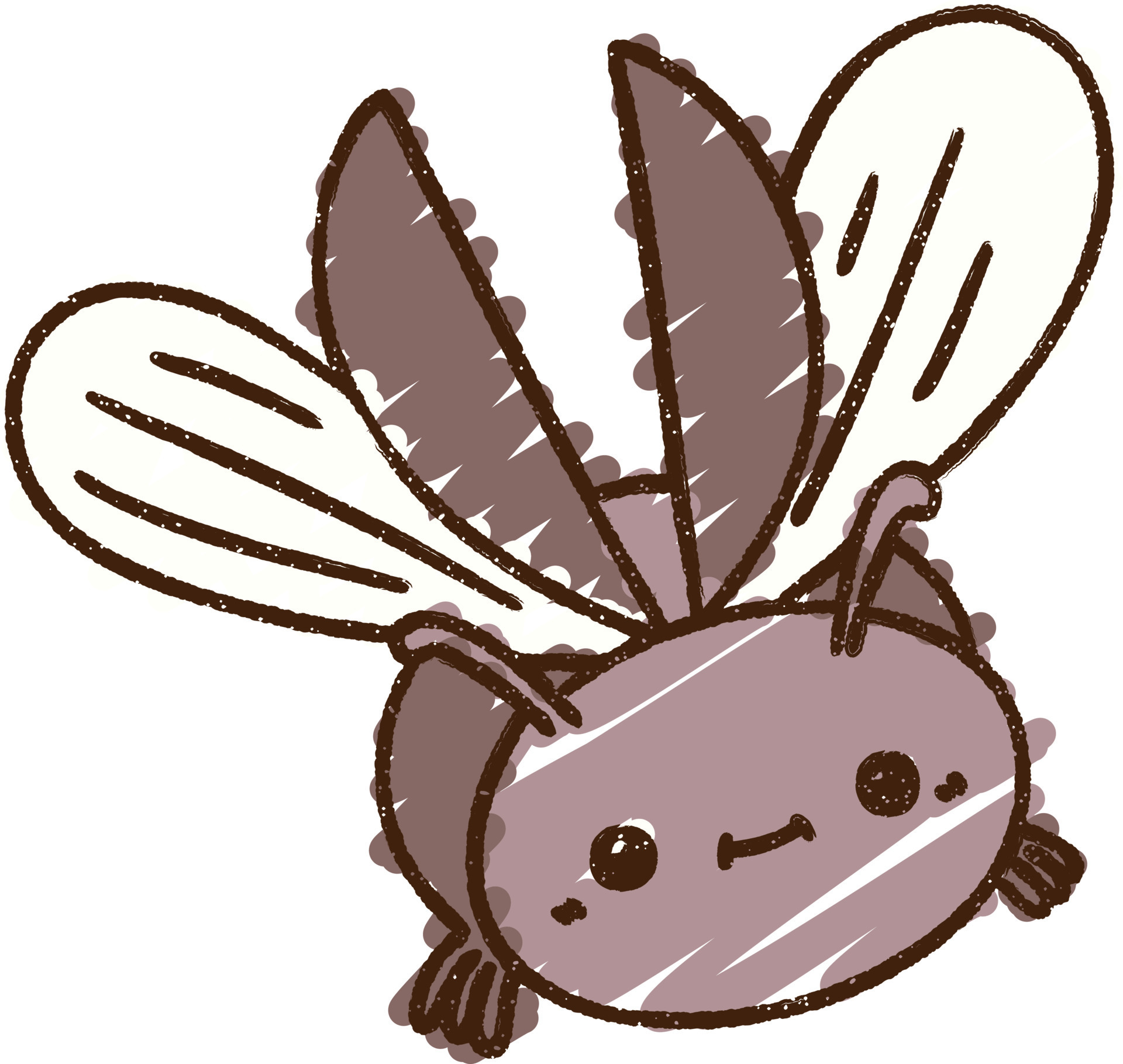 Flying Bug Chalk Drawing 9708191 Vector Art at Vecteezy