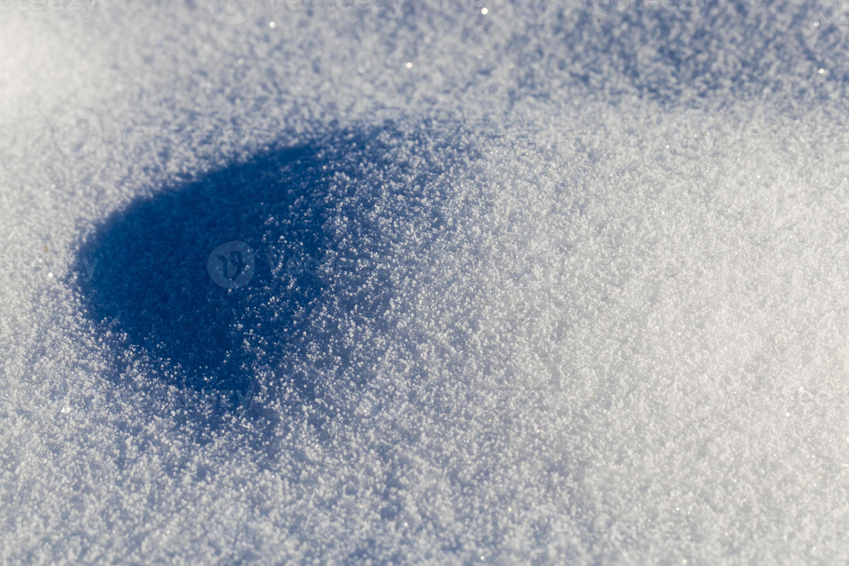 large snowdrifts after snowfalls and blizzards, the winter 9717182 ...