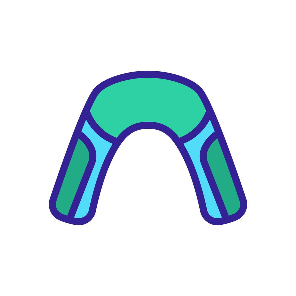 Massage Pillow With Neck Nozzles Icon Vector Outline Illustration 9726331 Vector Art At Vecteezy
