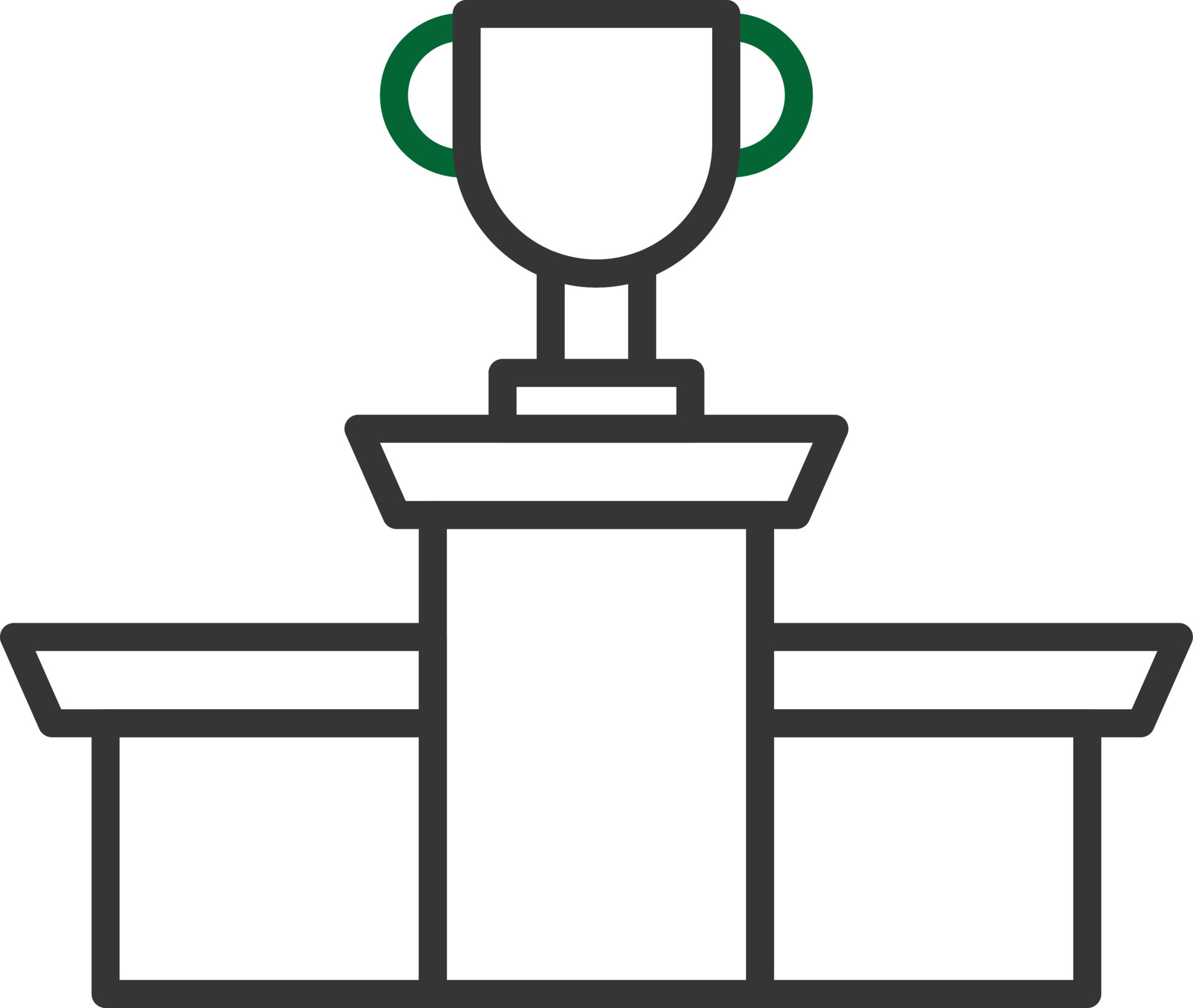Podium Line Two Color 9727668 Vector Art at Vecteezy Podium Line Two Color 9727668 Vector Art at Vecteezy