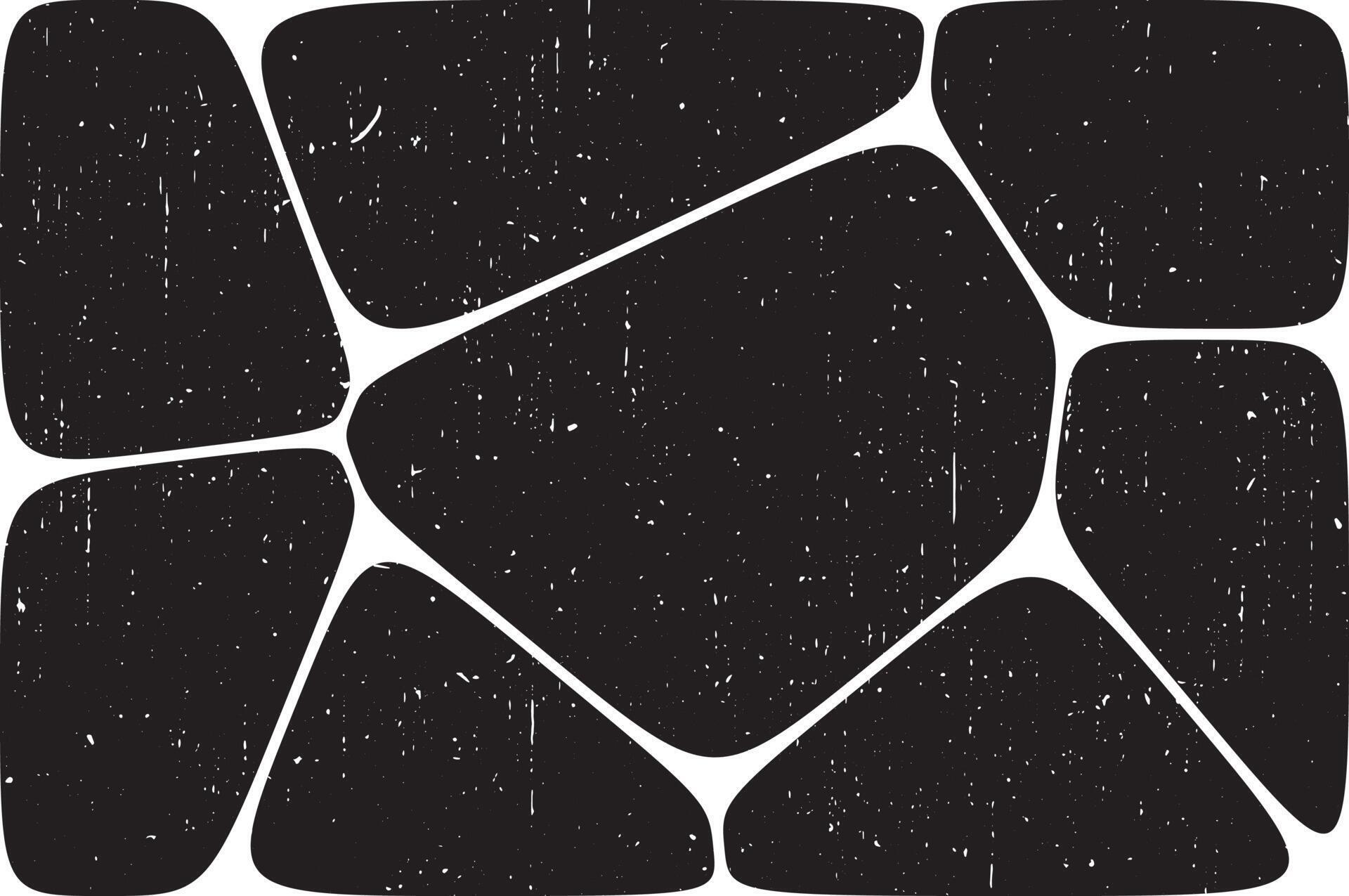 Abstract Voronoi Pattern Vector Backgrounds With Grunge Texture 9733245