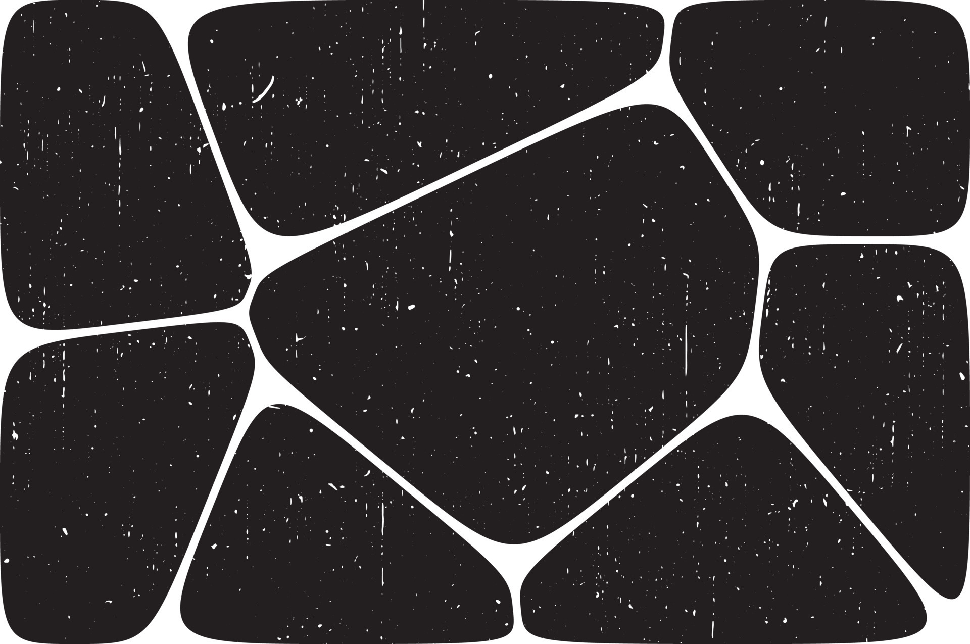 Abstract Voronoi Pattern Vector Backgrounds With Grunge Texture 9733245