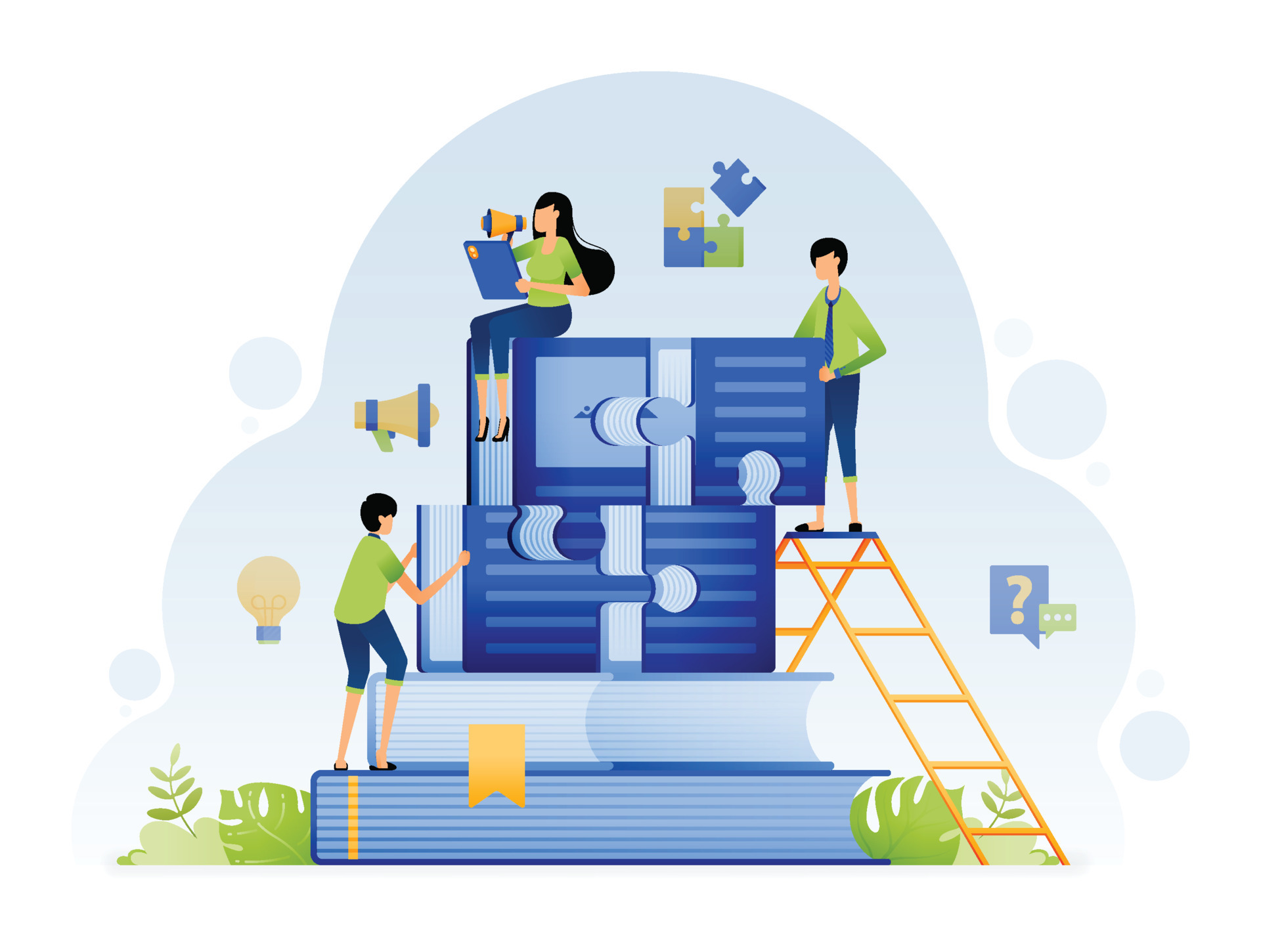 Collaborative Learning Vector Art, Icons, and Graphics for Free Download