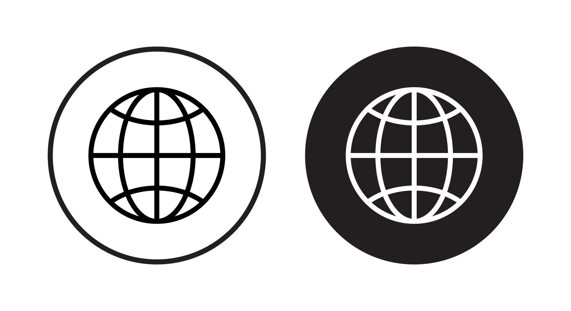 Internet, web, website icon vector isolated on circle background ... Internet, web, website icon vector isolated on circle background ...
