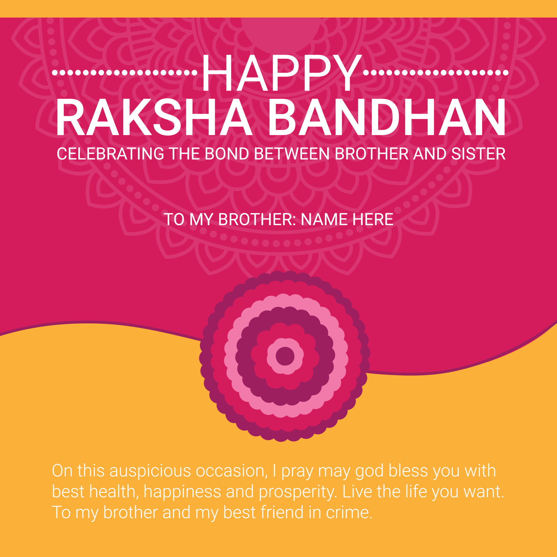 Raksha Bandhan post design, Indian festival banner design, greeting ...