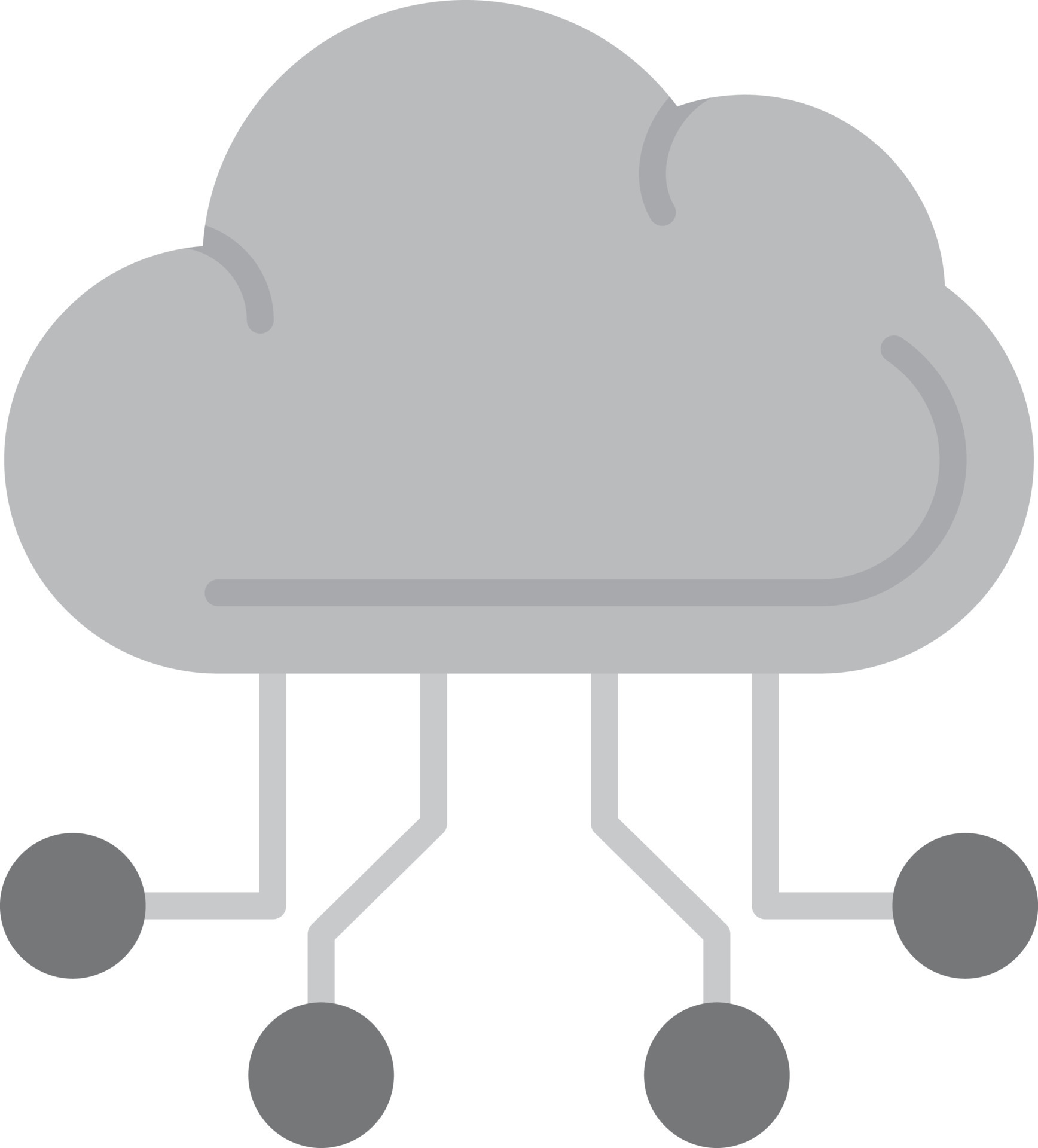 Cloud Computing Flat Greyscale 9744944 Vector Art at Vecteezy