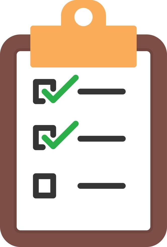 Checklist Flat Icon 9751763 Vector Art at Vecteezy Checklist Flat Icon 9751763 Vector Art at Vecteezy