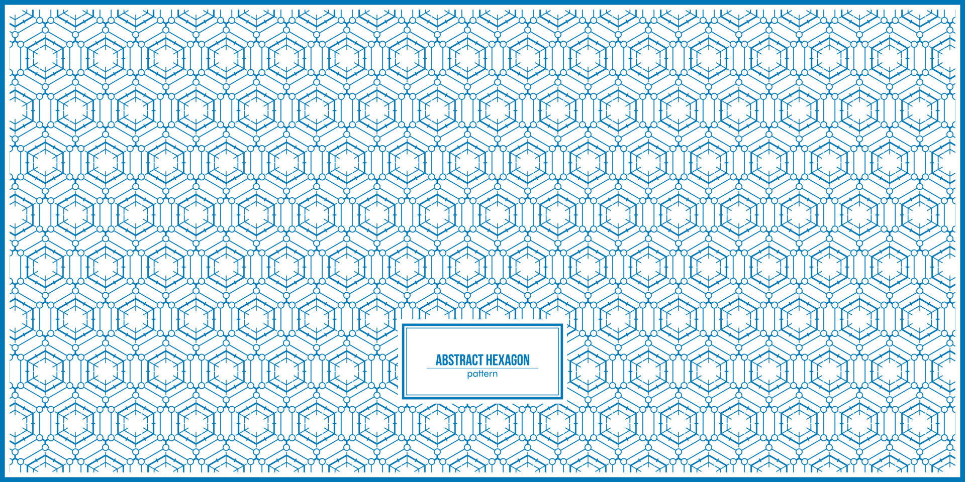 abstract pattern of hexagon and small circle 9751895 Vector Art at Vecteezy