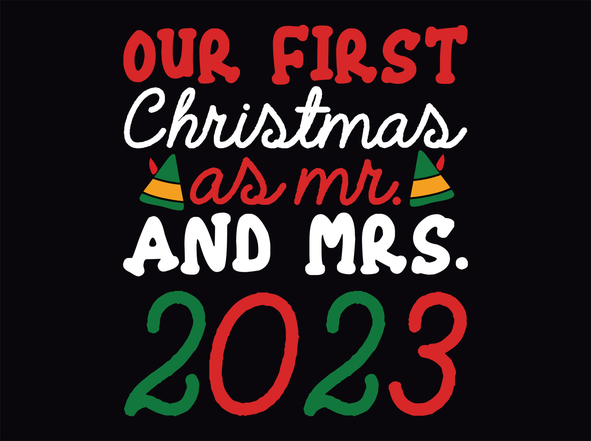 Christmas T Shirt Design Vector File 9762726 Vector Art At Vecteezy