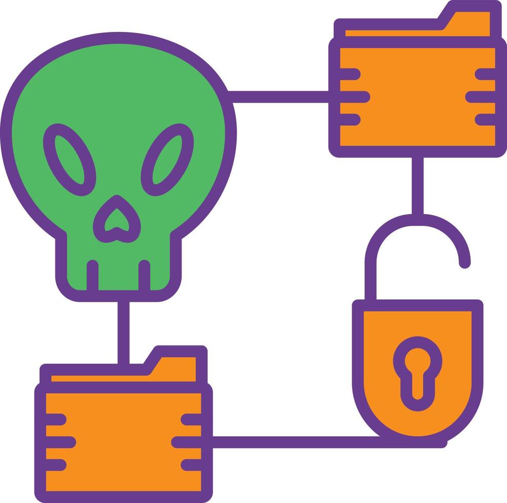 Data Line Filled Two Color 9772784 Vector Art at Vecteezy