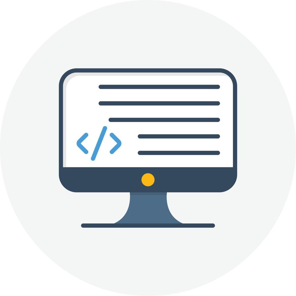 Lcd Flat Circle 9777402 Vector Art at Vecteezy