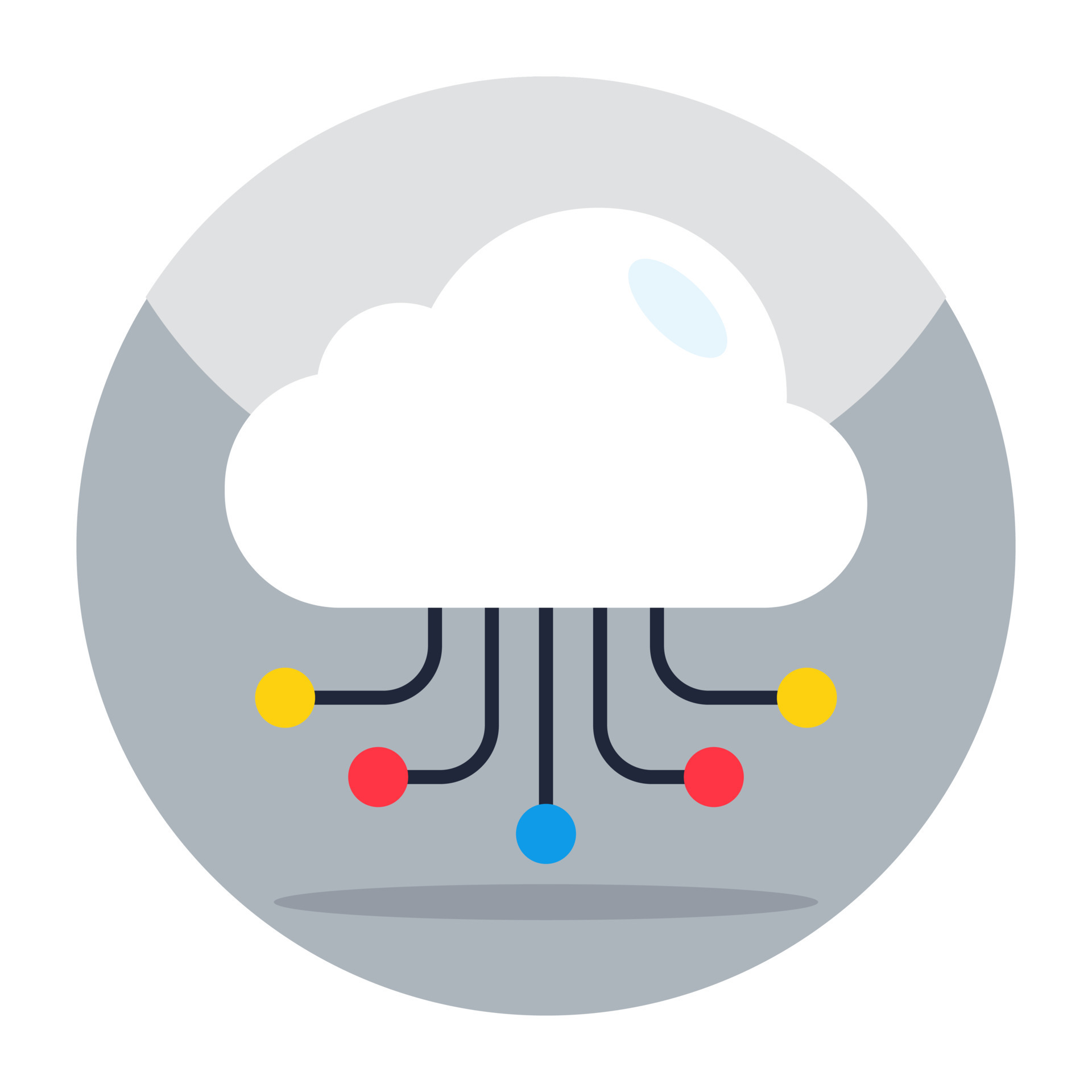 Editable design icon of cloud networking 9780900 Vector Art at Vecteezy