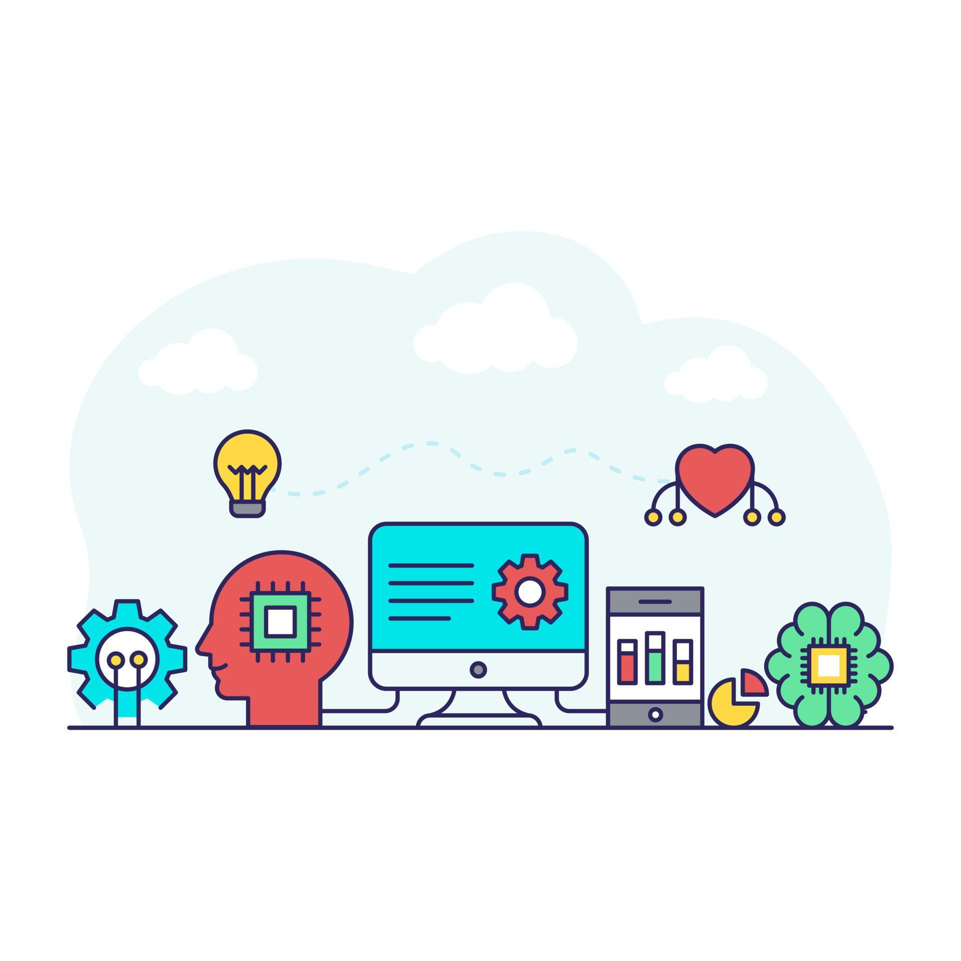 Premium download illustration of system development 9781125 Vector Art ...