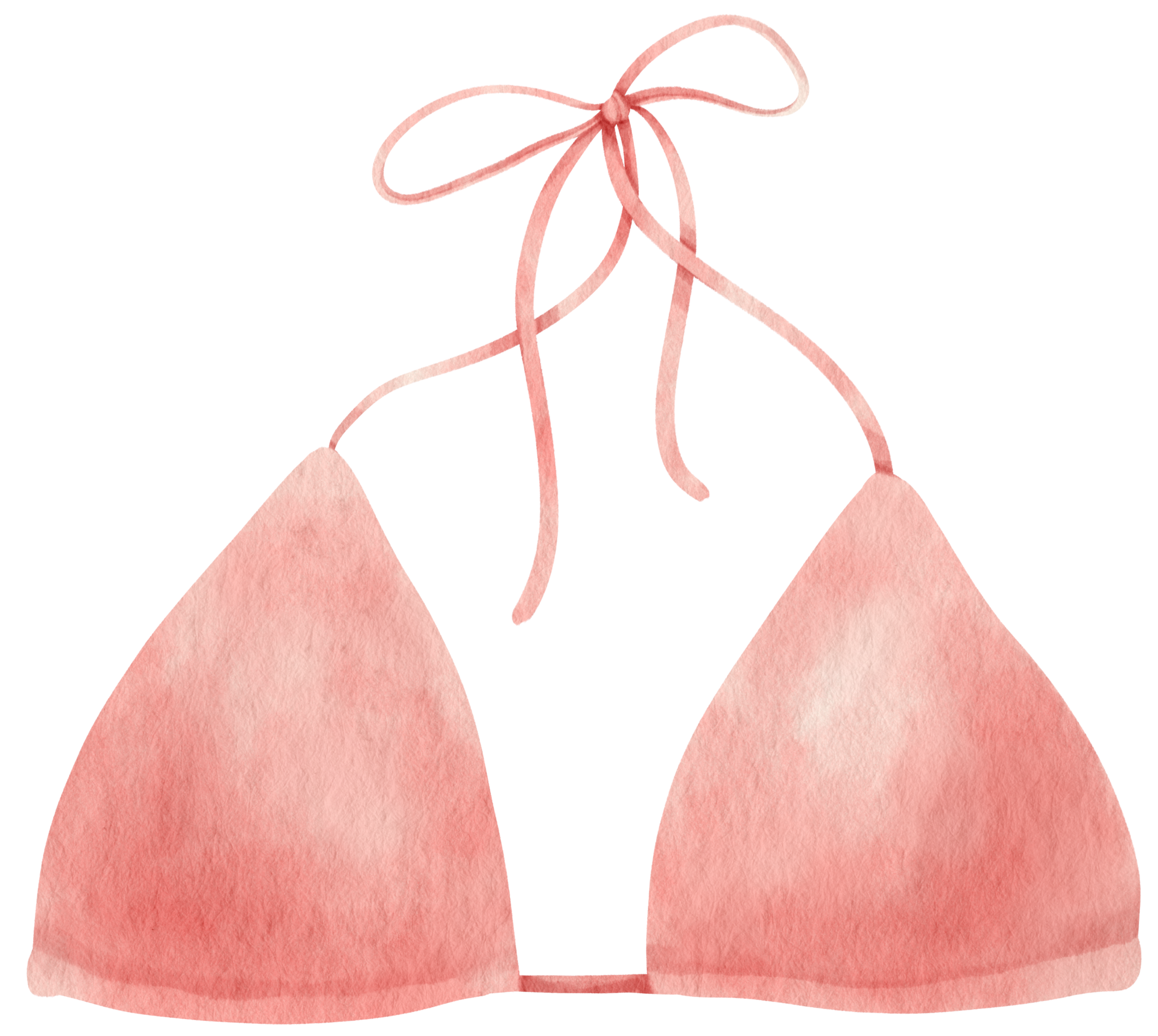 Pink Bikini Swimsuits Watercolor Style For Decorative Element 9788513 Png