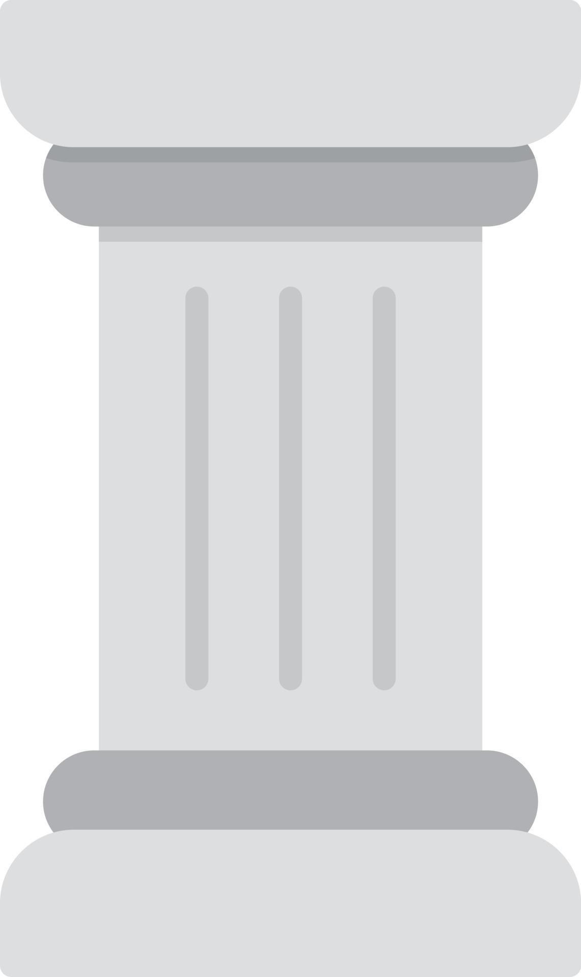 Pillar Flat Greyscale 9795931 Vector Art at Vecteezy