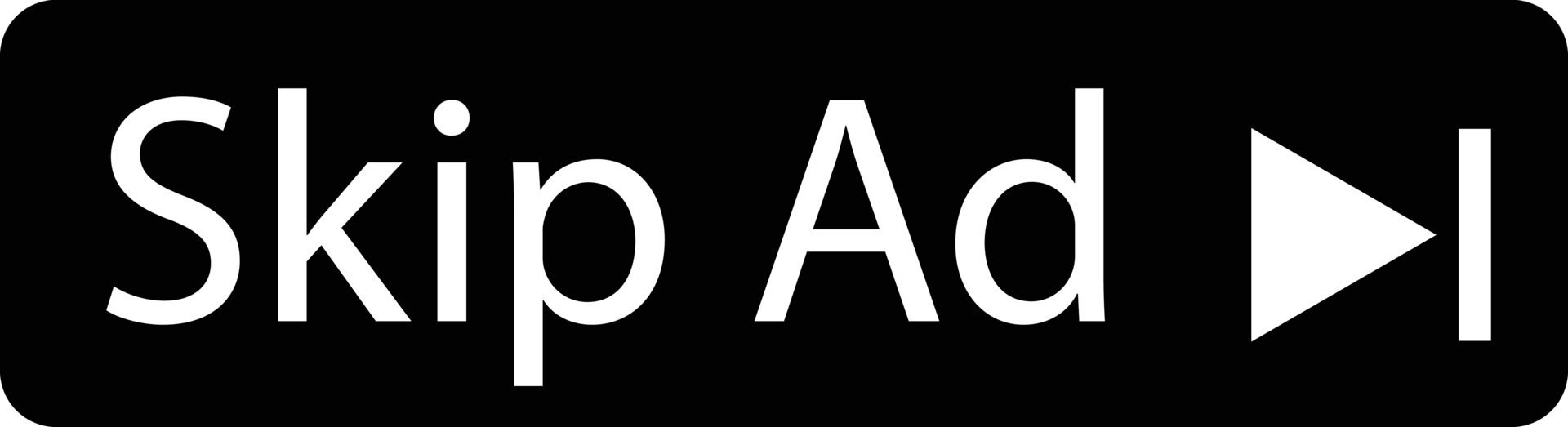 skip ad advertisement icon on white background. flat style. skip ad button for your web site ...