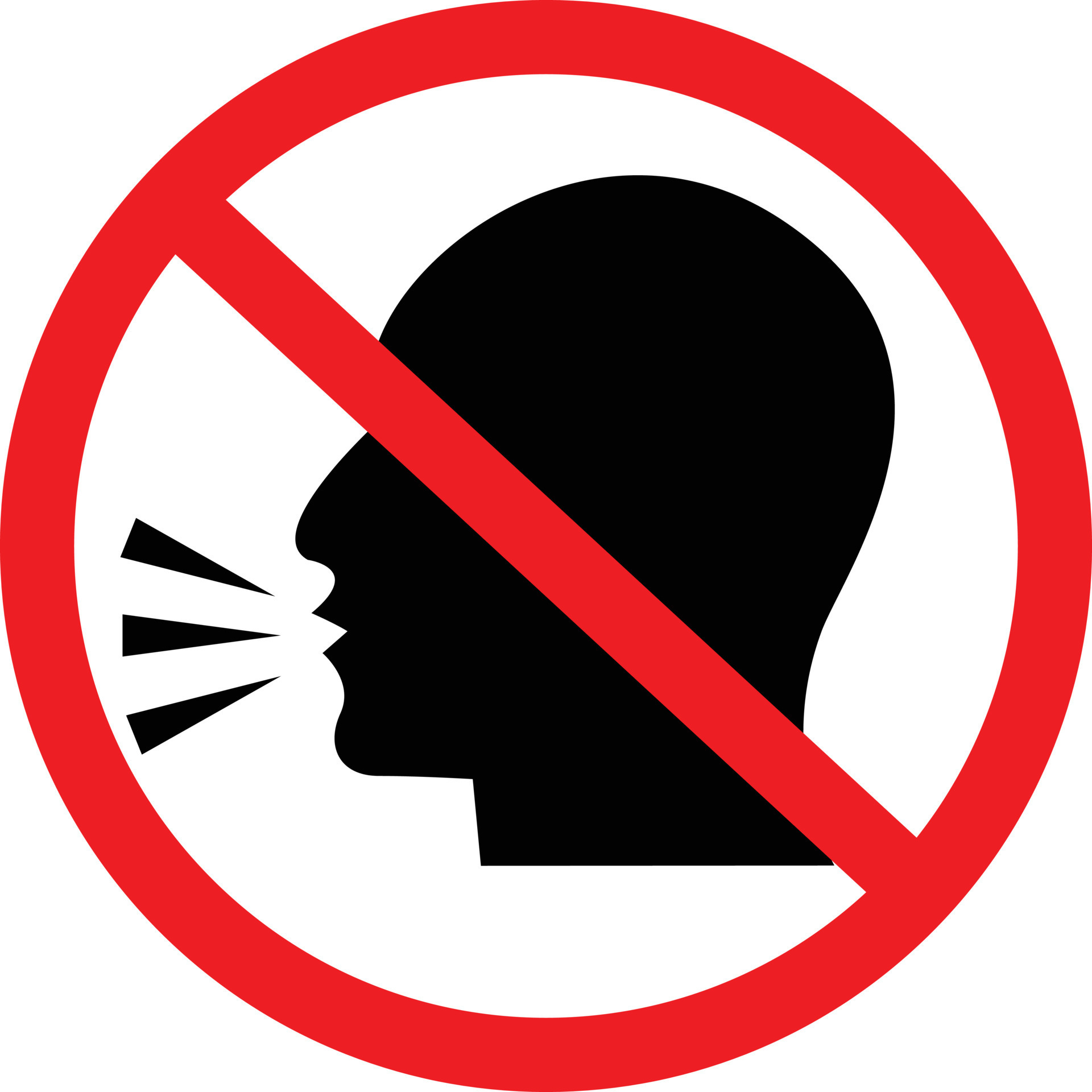 do not talk icon on white background. No talking sign. do not speak ... do not talk icon on white background. No talking sign. do not speak ...