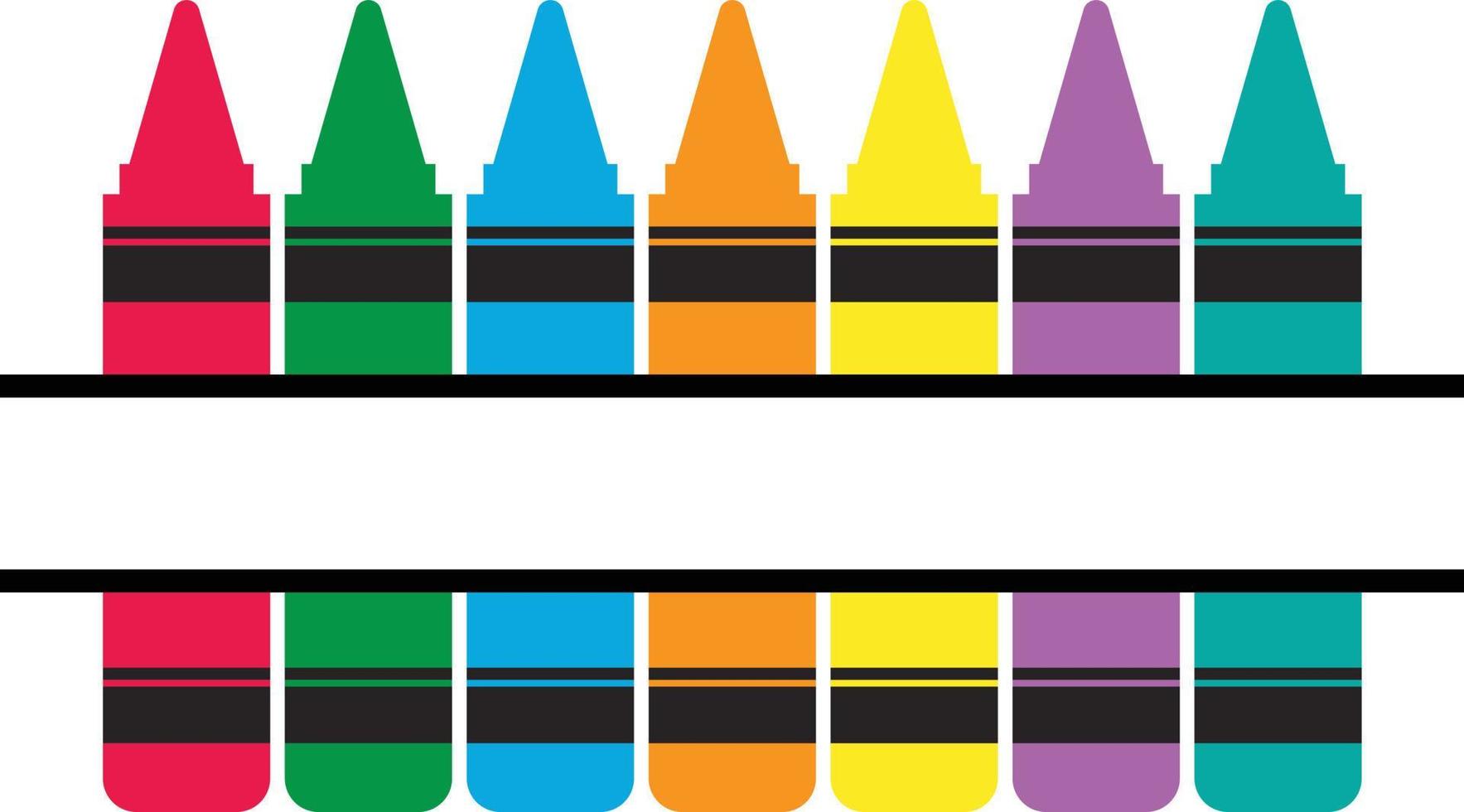 icono de lápices de colores sobre fondo blanco. signo de colección de ... icono de lápices de colores sobre fondo blanco. signo de colección de ...