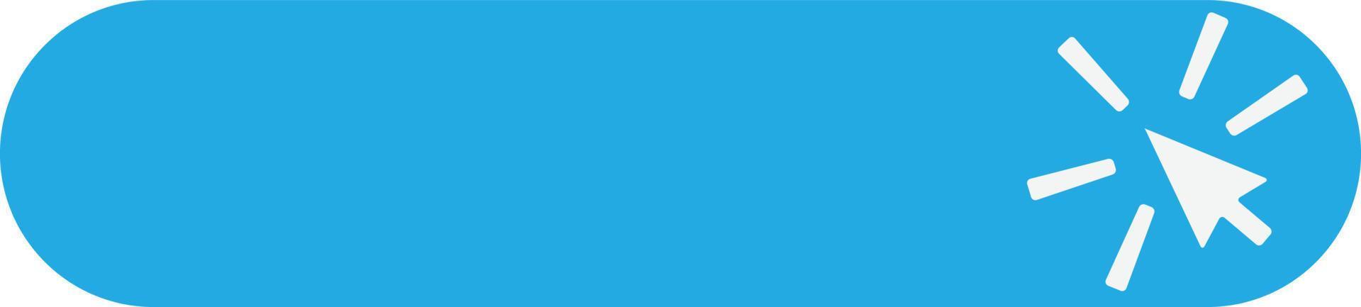 click blank button with arrow pointer clicking icon. 9797551 Vector Art at Vecteezy