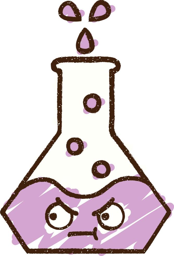 Science Experiment Chalk Drawing 9798249 Vector Art at Vecteezy