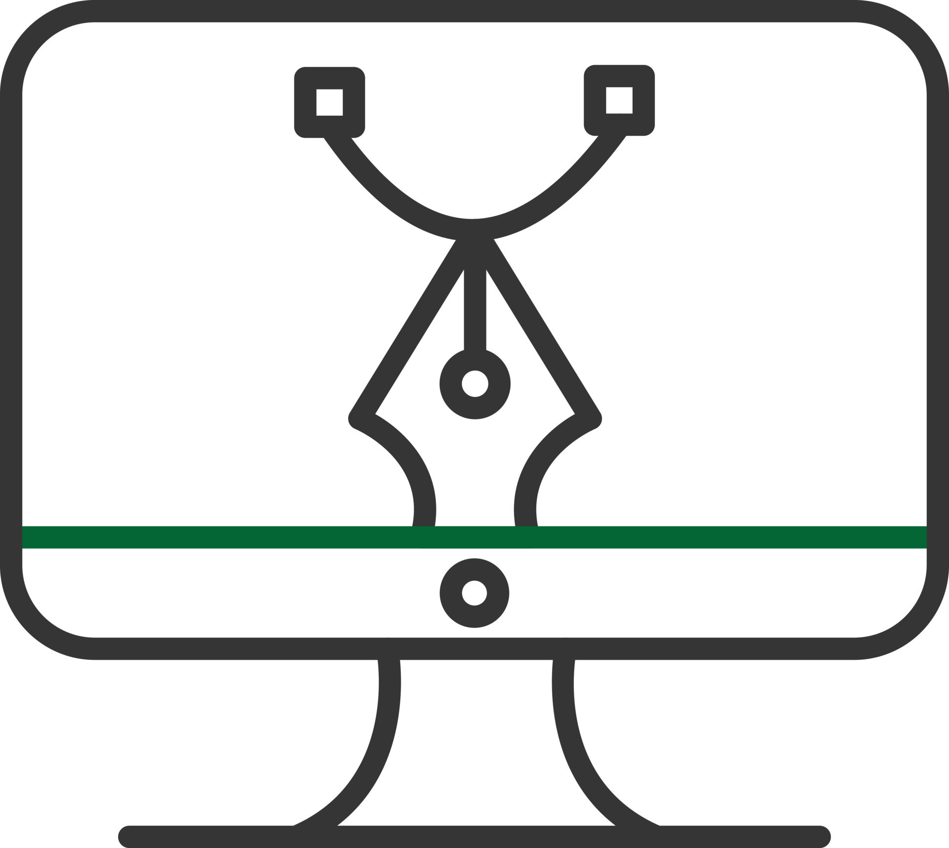 Web Design Line Two Color 9807643 Vector Art at Vecteezy