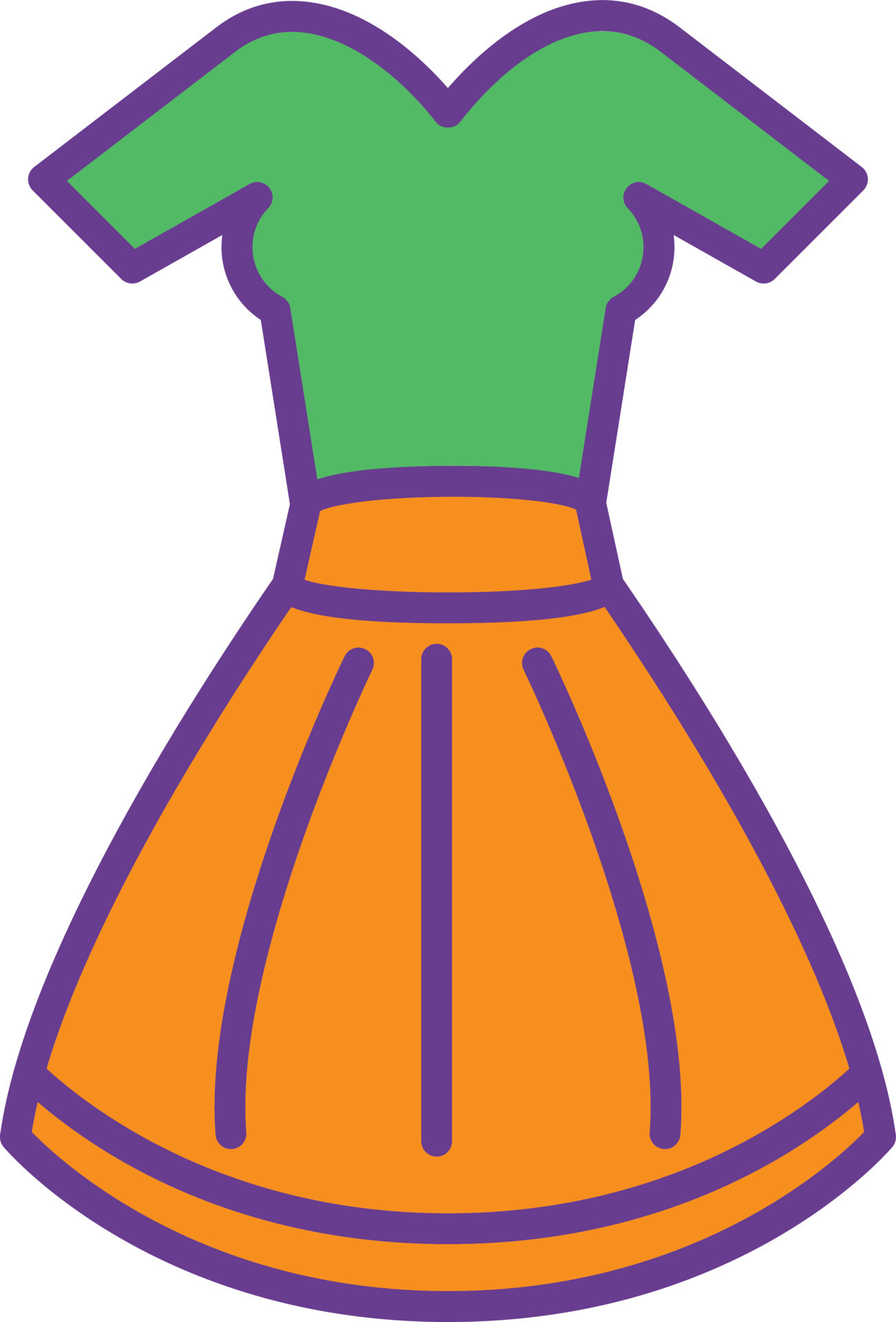 Dress Line Filled Two Color 9810109 Vector Art At Vecteezy dress-line-filled-two-color-9810109-vector-art-at-vecteezy