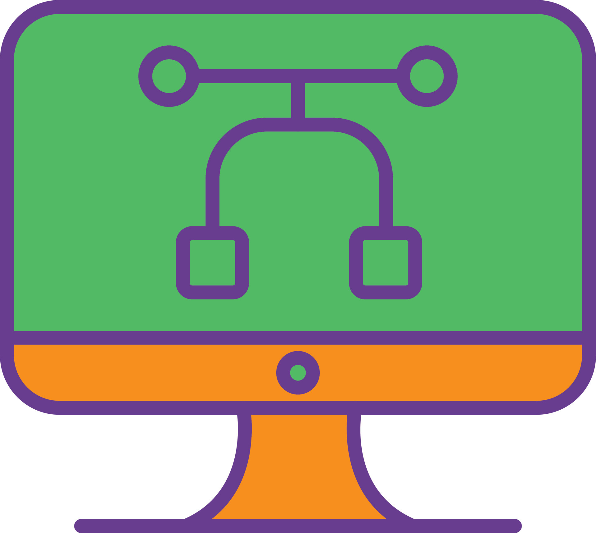 Vector Line Filled Two Color 9811029 Vector Art at Vecteezy