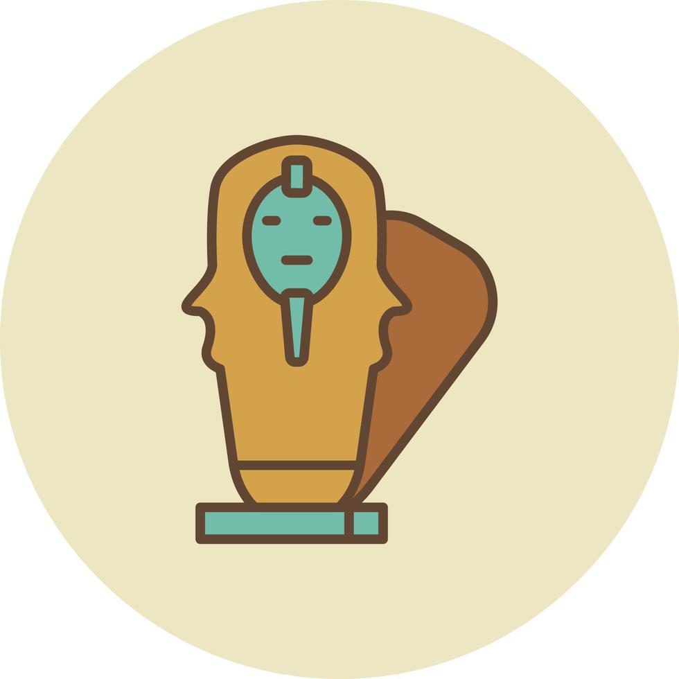 Sarcophagus Filled Retro 9815182 Vector Art at Vecteezy