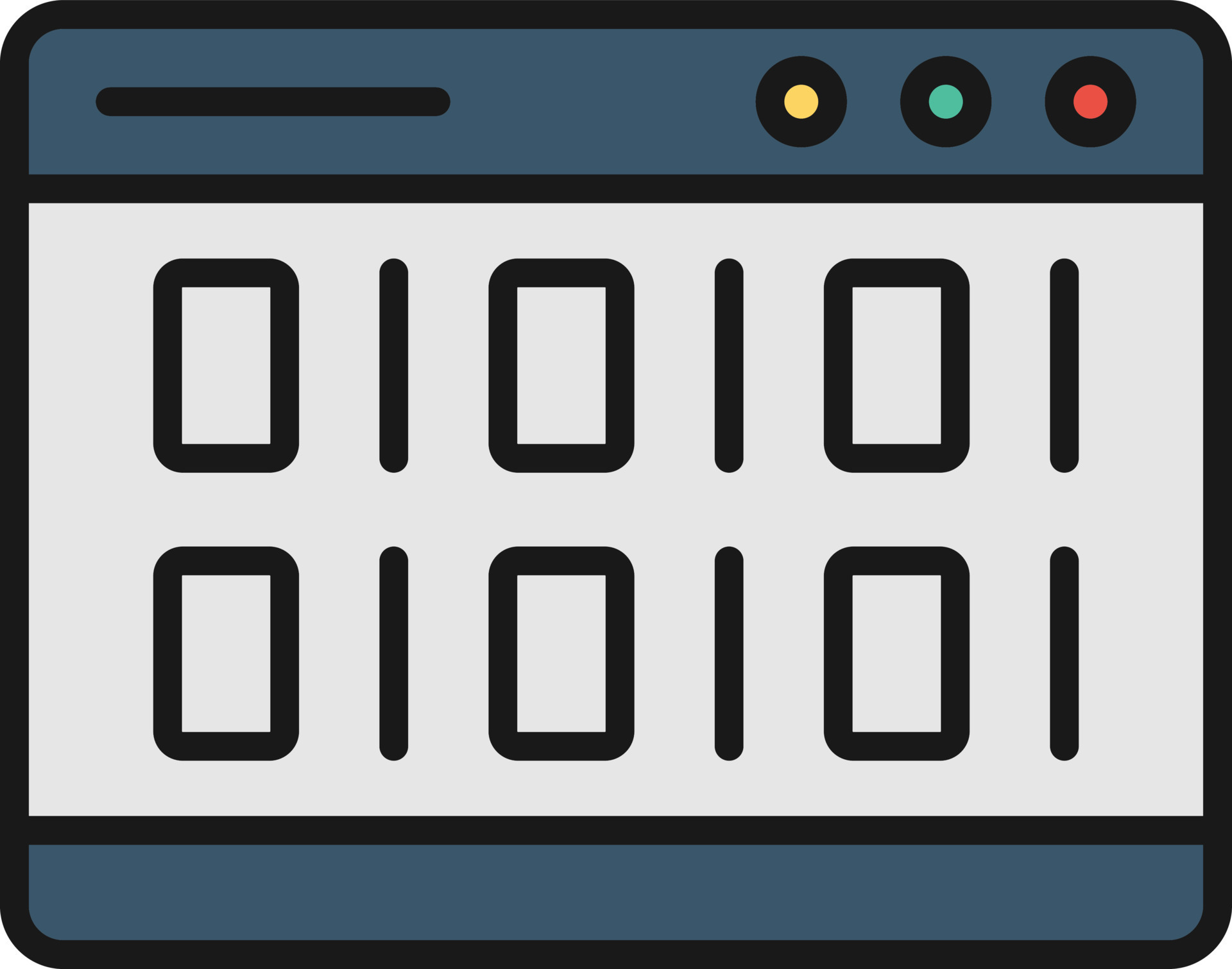 Coding Line Filled 9815460 Vector Art at Vecteezy