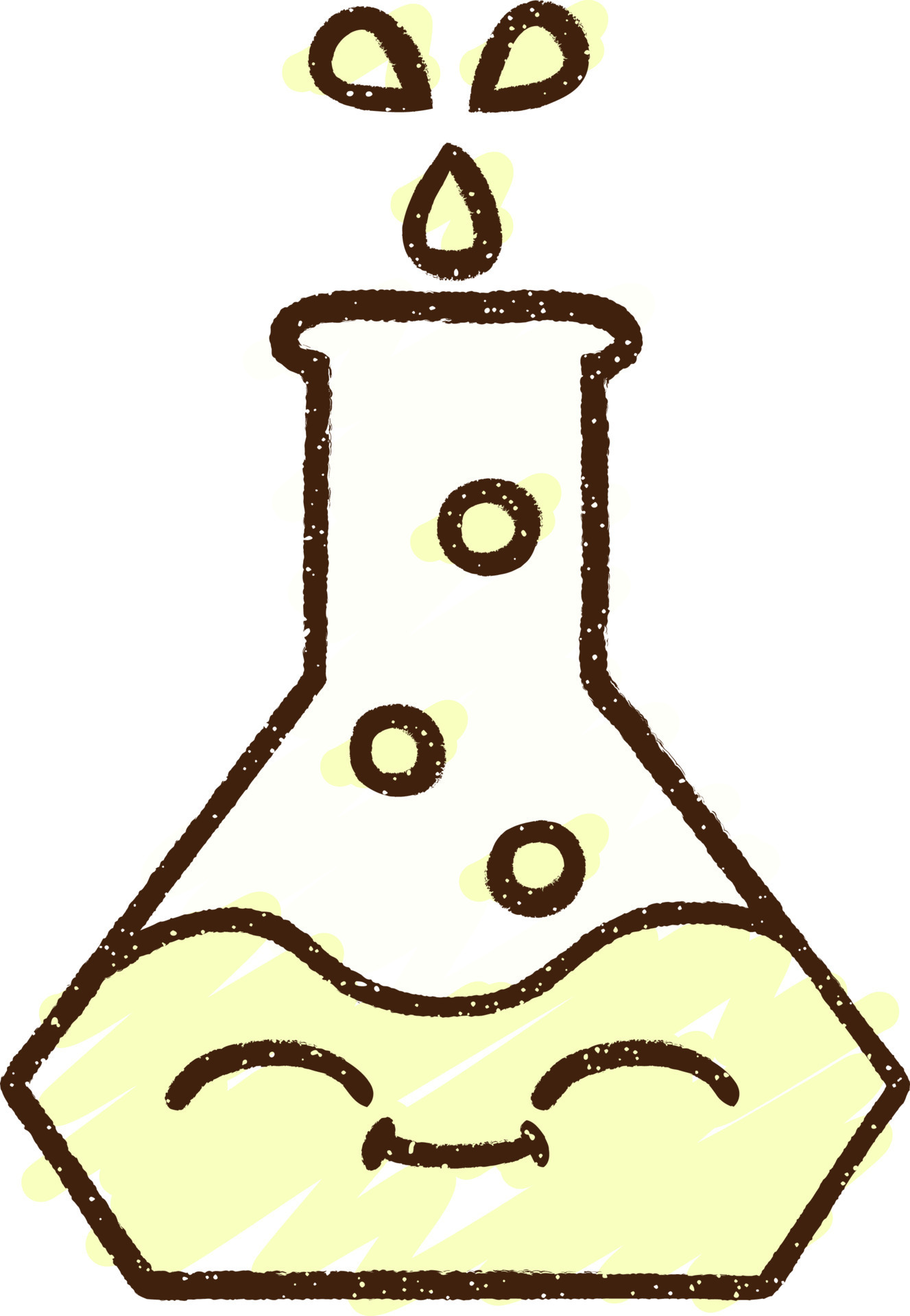 Science Experiment Chalk Drawing 9818033 Vector Art at Vecteezy