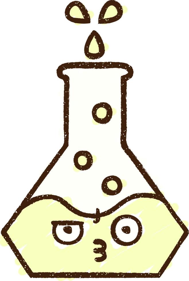 Science Experiment Chalk Drawing 9818459 Vector Art at Vecteezy