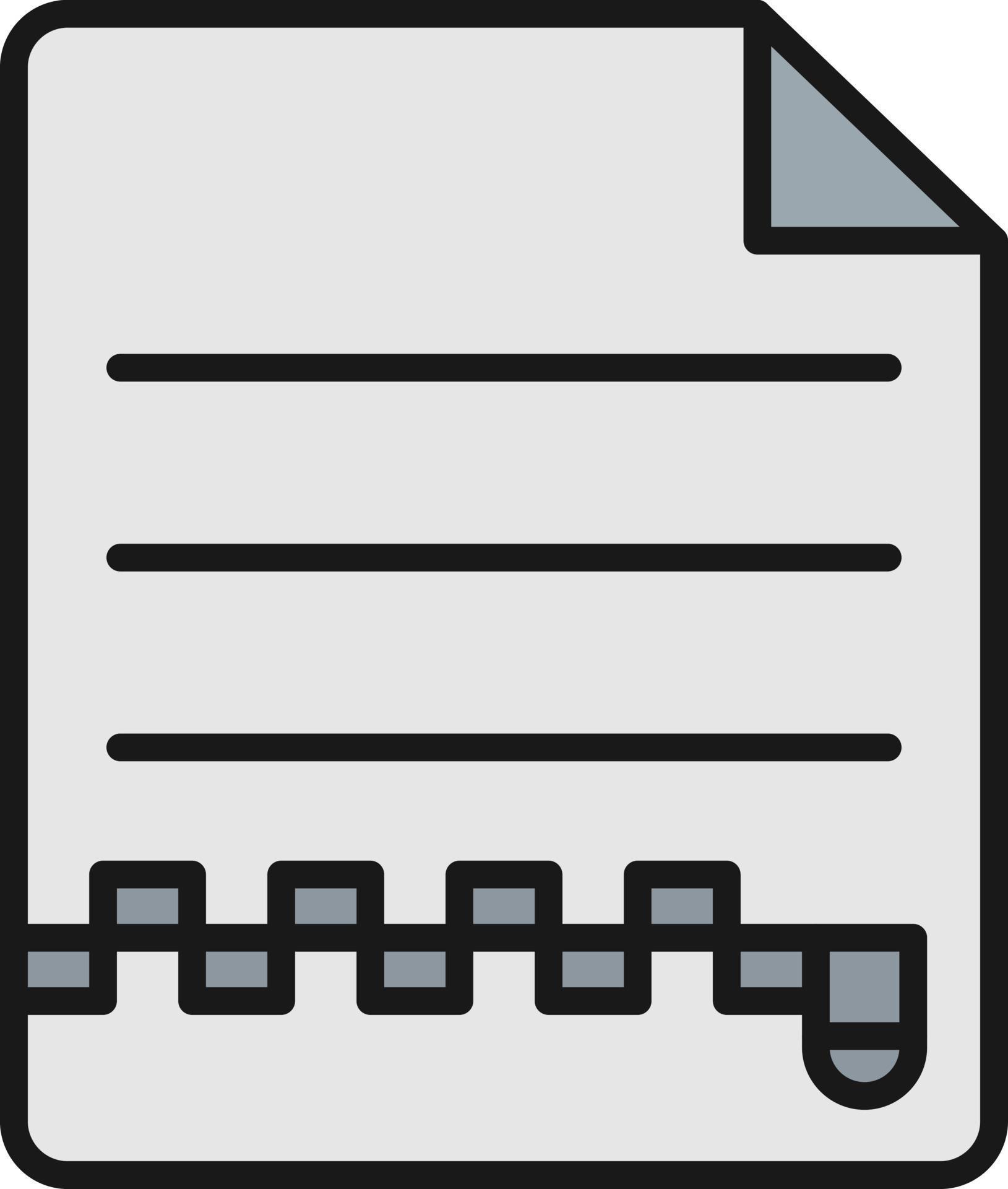 Zip File Line Filled 9819040 Vector Art at Vecteezy