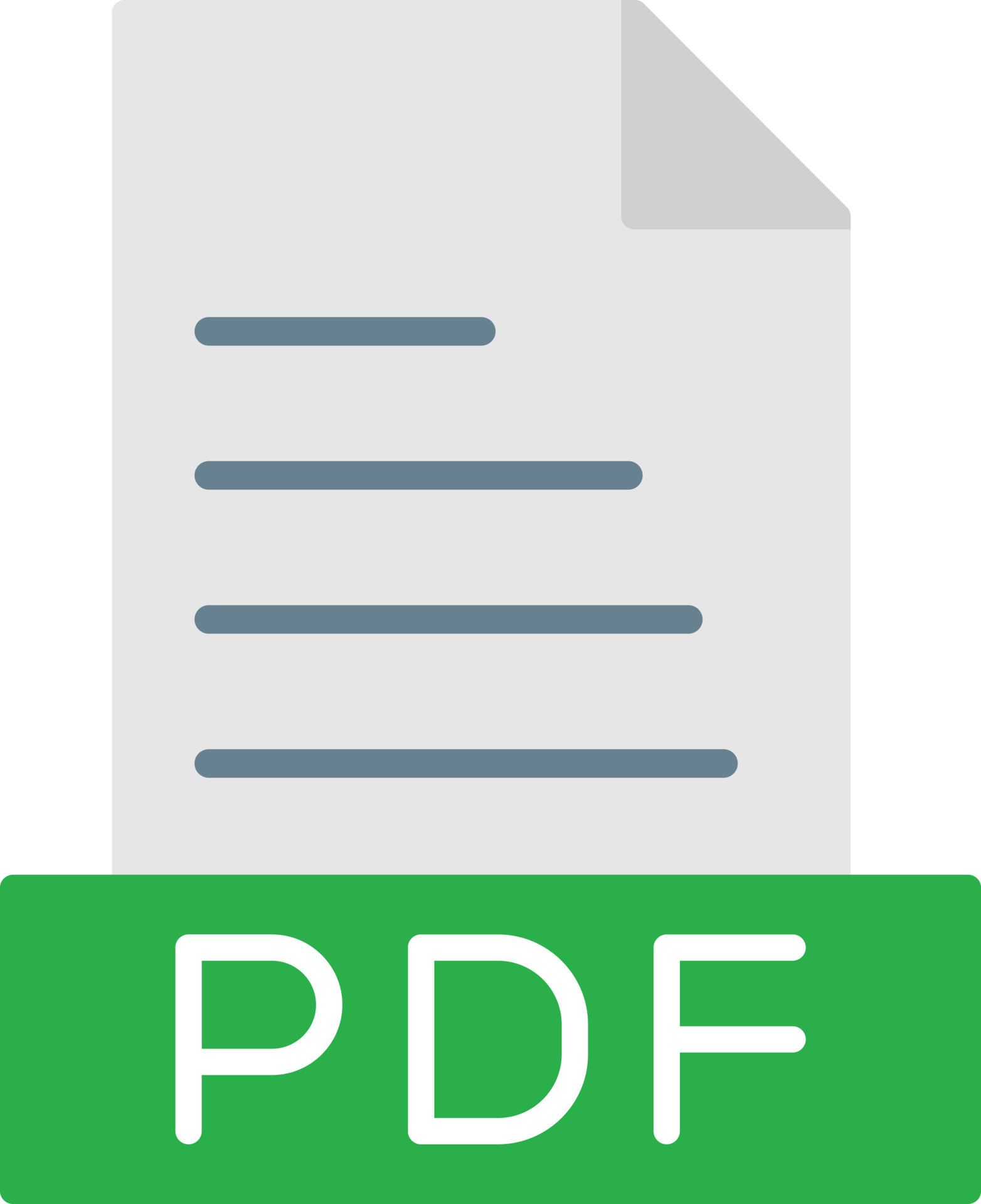 PDF Flat Icon 9819970 Vector Art at Vecteezy