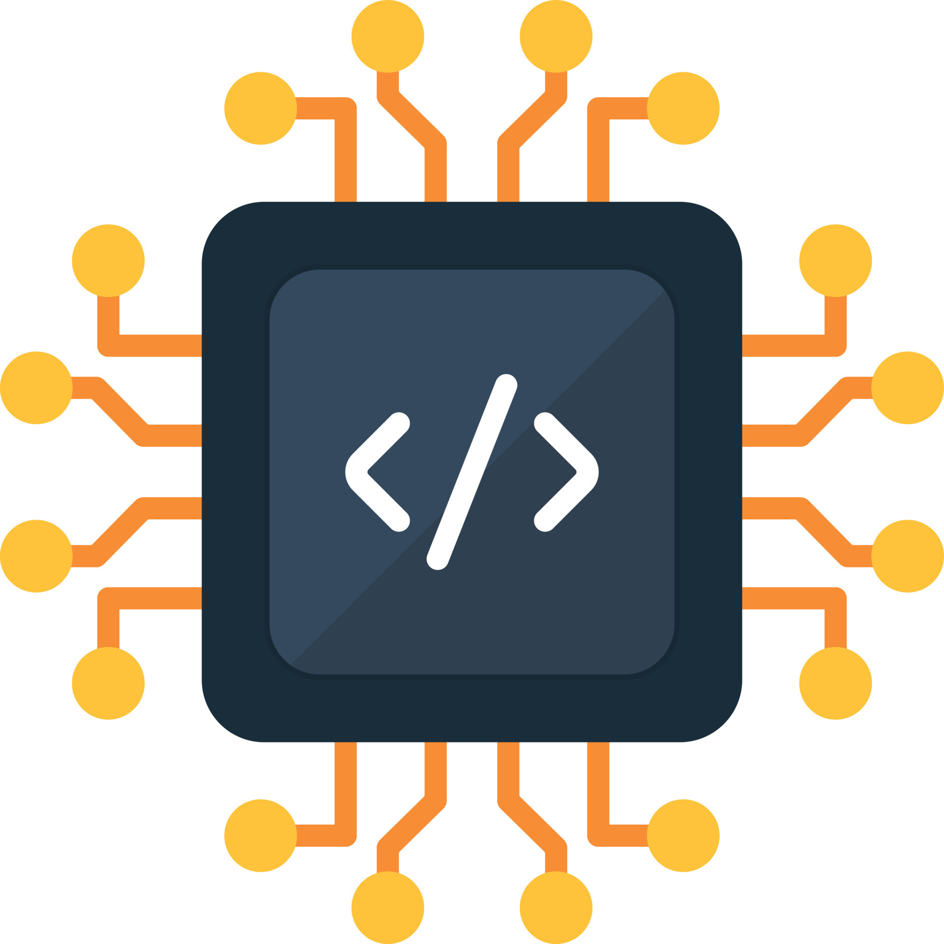 Cpu Flat Icon 9820757 Vector Art at Vecteezy