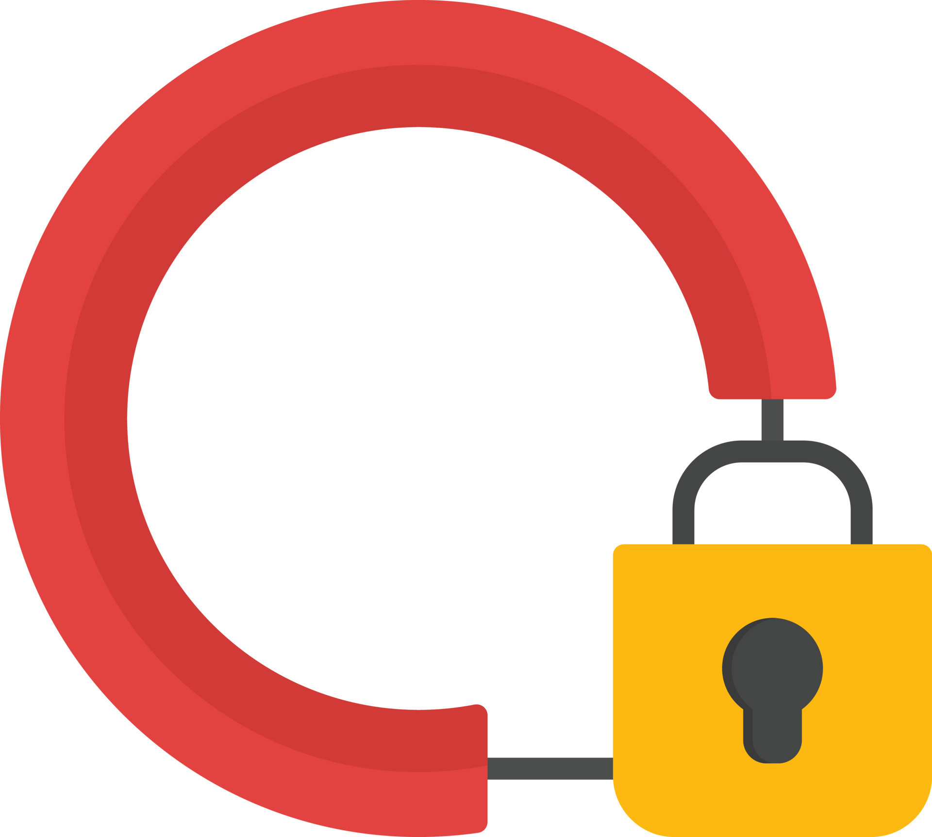 Lock Flat Icon 9820765 Vector Art at Vecteezy Lock Flat Icon 9820765 Vector Art at Vecteezy