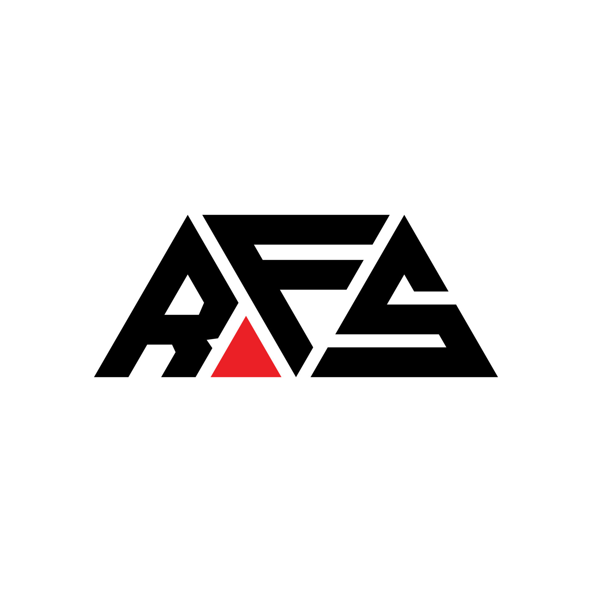 RFS triangle letter logo design with triangle shape. RFS triangle logo ... RFS triangle letter logo design with triangle shape. RFS triangle logo ...
