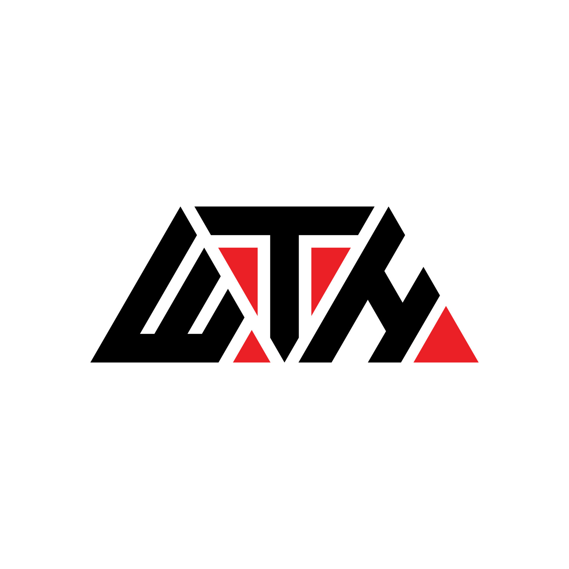 WTH triangle letter logo design with triangle shape. WTH triangle logo ... WTH triangle letter logo design with triangle shape. WTH triangle logo ...