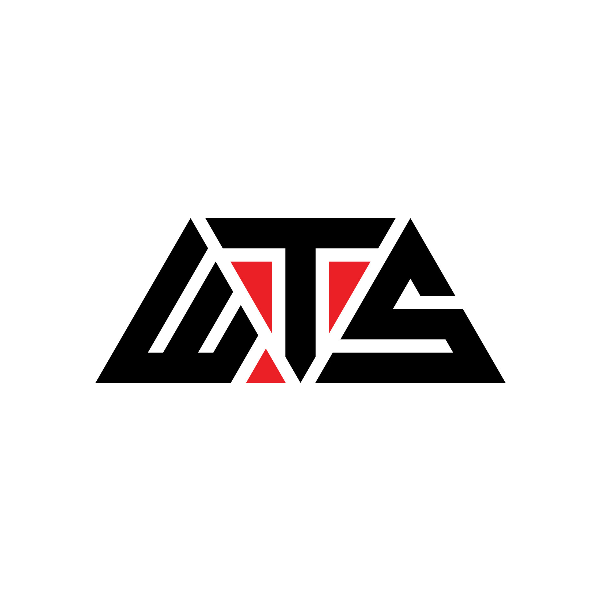WTS triangle letter logo design with triangle shape. WTS triangle logo ... WTS triangle letter logo design with triangle shape. WTS triangle logo ...