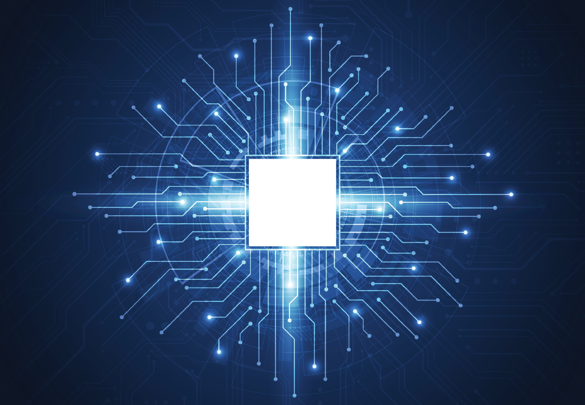 Abstract Background With Technology Circuit Board Texture Electronic